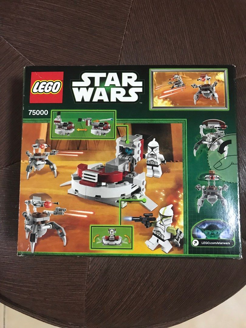 75000 Lego Star Wars Clone Troopers vs. Droidekas, Hobbies & Toys, Toys ...