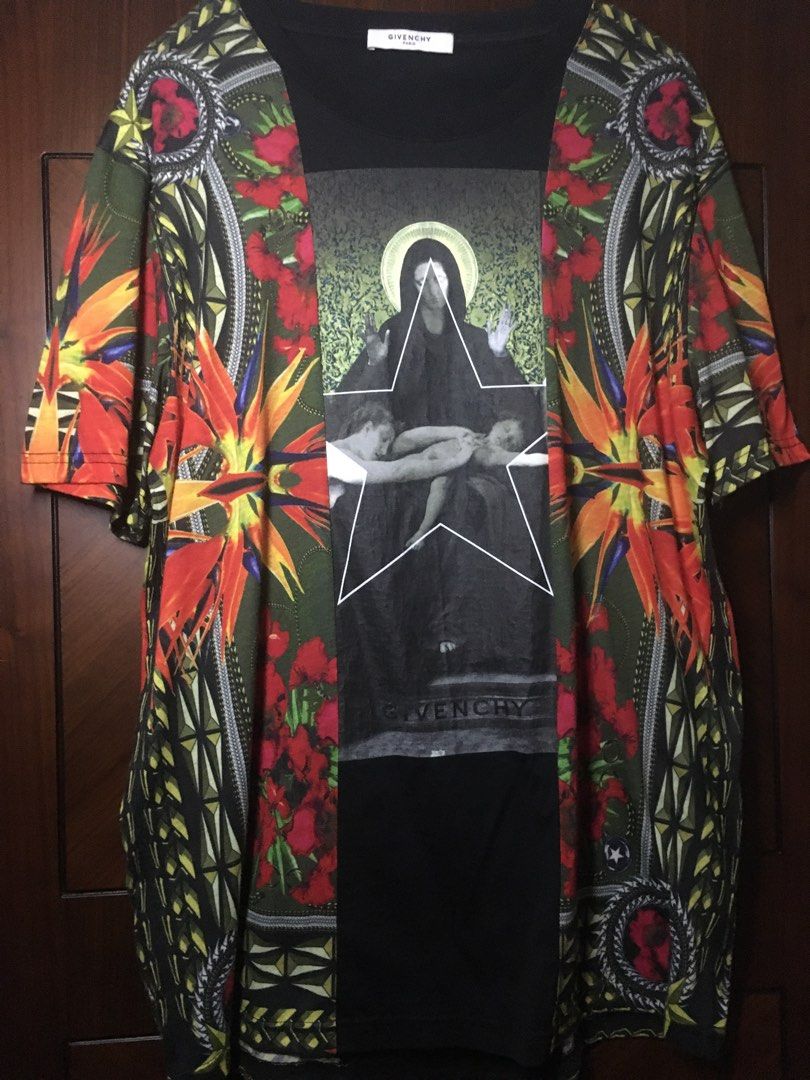 極罕 絕版 Givenchy Jesus collection tee (Paradise) 耶穌系列 明星款 Portugal ...