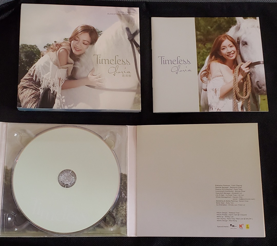 歌莉雅 (Gloria) - Timeless (1CD), 興趣及遊戲, 音樂、樂器 & 配件, 音樂與媒體 - CD 及 DVD - Carousell