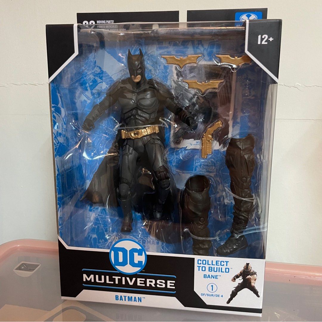 (Sold Out) 全新現貨 McFarlane Toy Dark Knight Trilogy Bale Batman 蝙蝠俠 7寸 ...