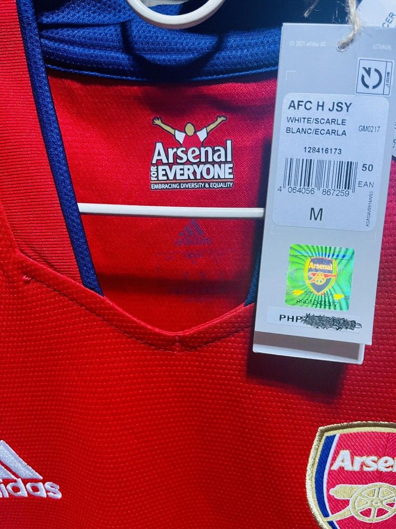 Adidas Arsenal Home Jersey 21/22, Men's Fashion, Tops & Sets, Tshirts ...
