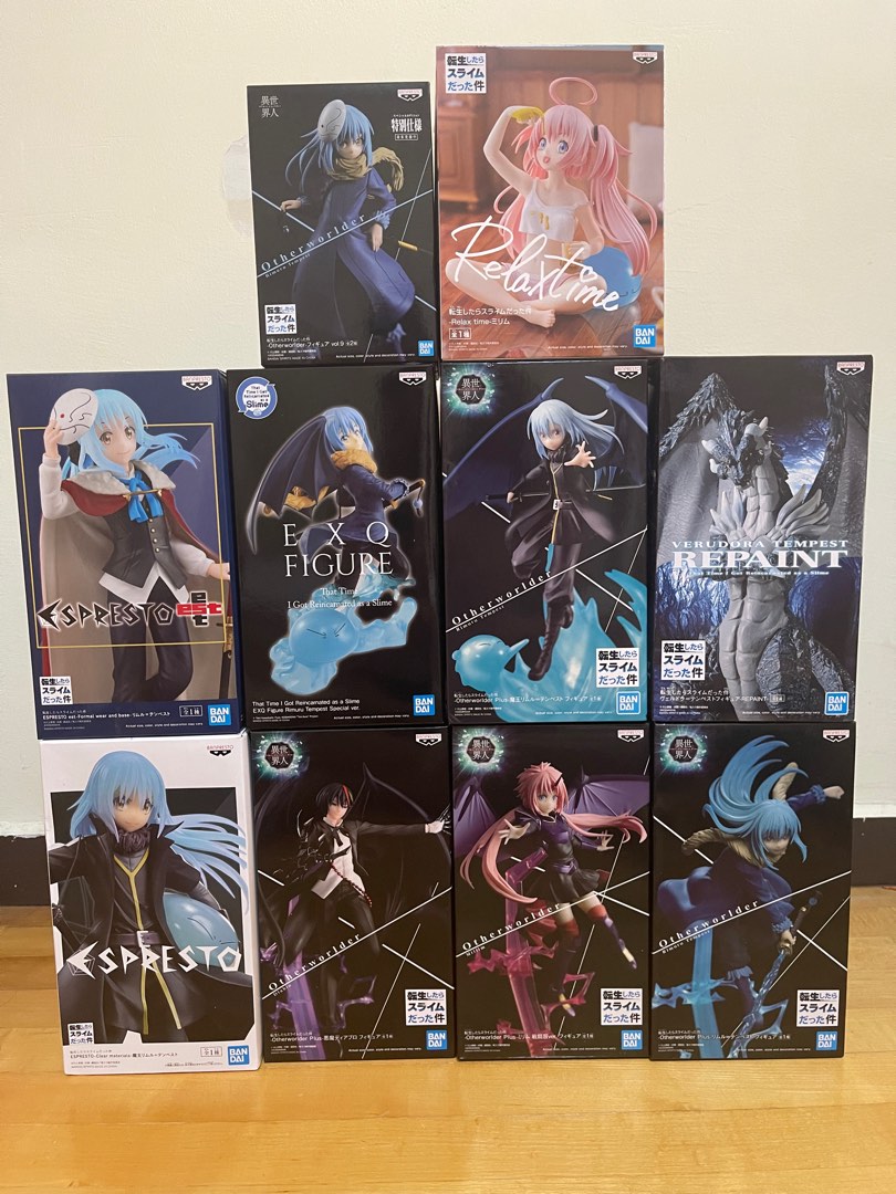 (ALL) That Time I Got Reincarnated as a Slime Figure, Hobbies & Toys ...
