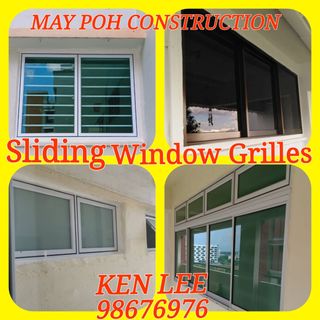 HDB/Bto/Resale/Window& grille/ toilet top hung window/sliding window ...