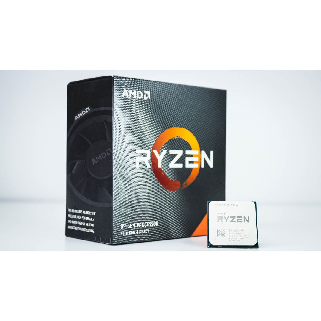 AMD Ryzen 5 3600 Full Box Set with Stock Cooler, Computers & Tech ...