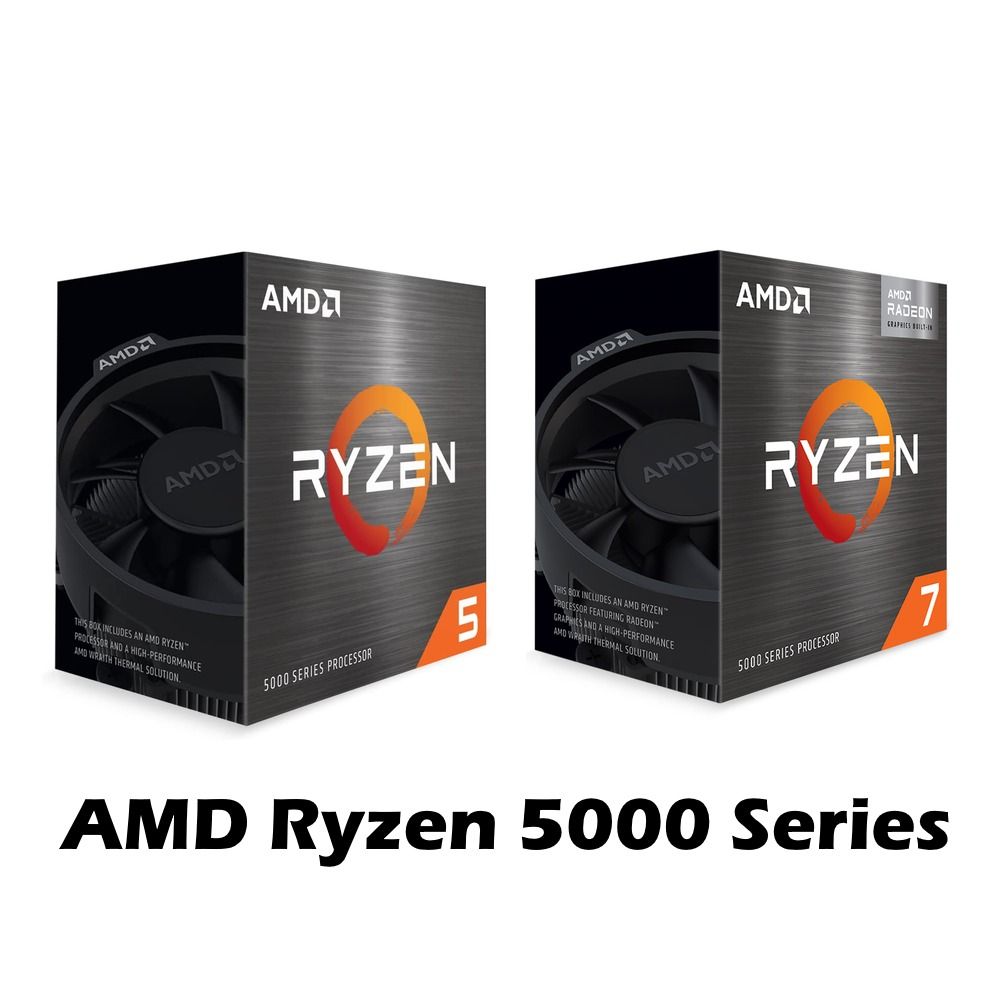 AMD Ryzen 5 5600 5600G 5600X 7600X Ryzen 7 5700X 5800X 7700X CPU ...