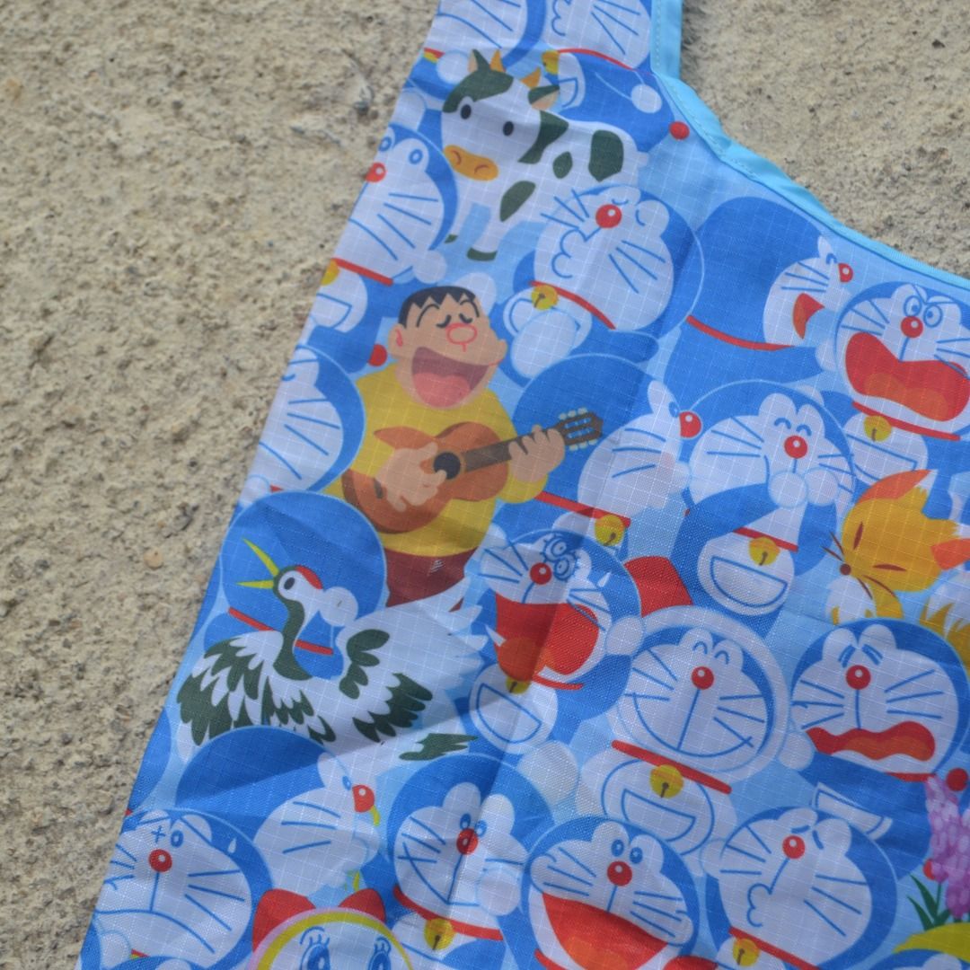 Anime/Cartoon Doraemon Tote Bag - Blue, Women's Fashion, Bags & Wallets ...