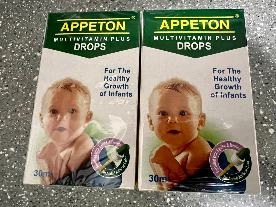 Appeton multivitamin plus infant drops (30ml), Health & Nutrition ...