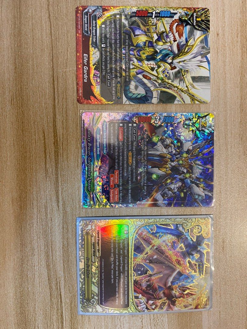 Assorted Buddy fight cards with triple and double rare cards, Hobbies ...