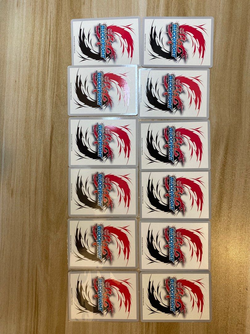 Assorted Buddy fight cards with triple and double rare cards, Hobbies ...