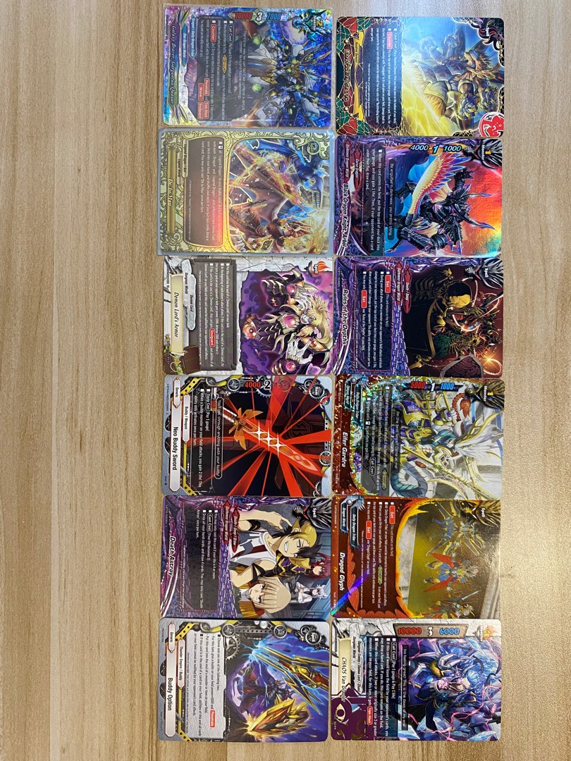 Assorted Buddy fight cards with triple and double rare cards, Hobbies & Toys, Toys & Games on ...