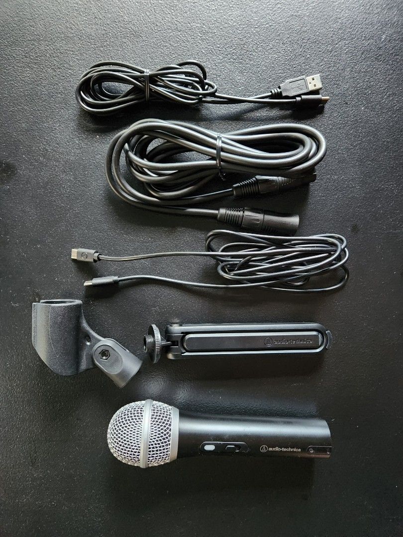 Audio Technica ATR2100x-USB Microphone, Audio, Microphones on Carousell