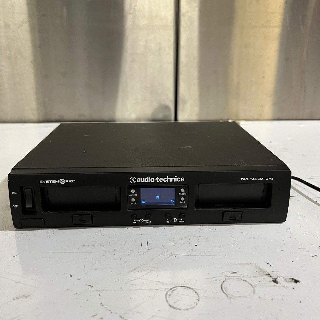 Audio-Technica ATW-RC13 System 10 Pro Rack-mount Receiver Chassis + 2x ...