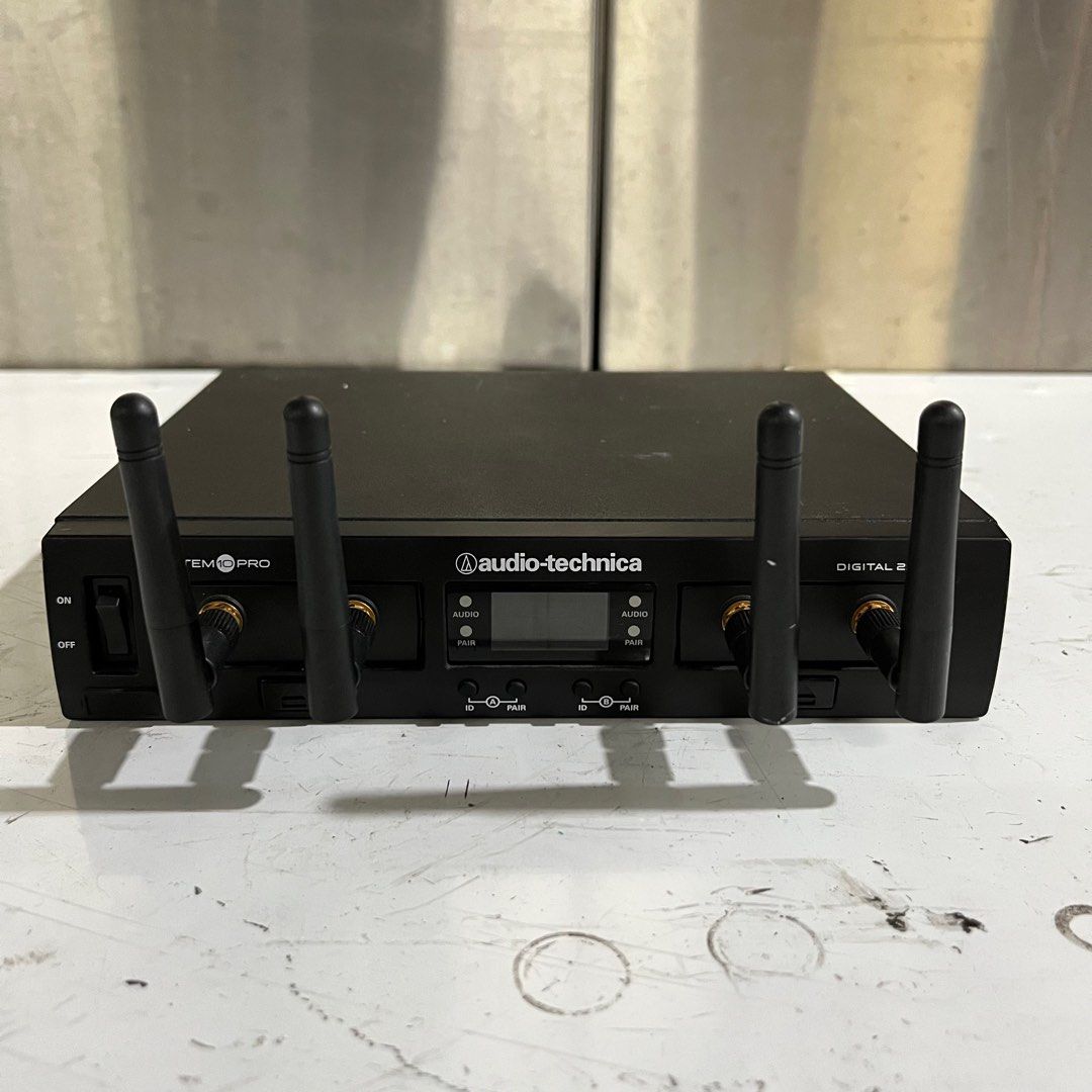 Audio-Technica ATW-RC13 System 10 Pro Rack-mount Receiver Chassis + 2x ...