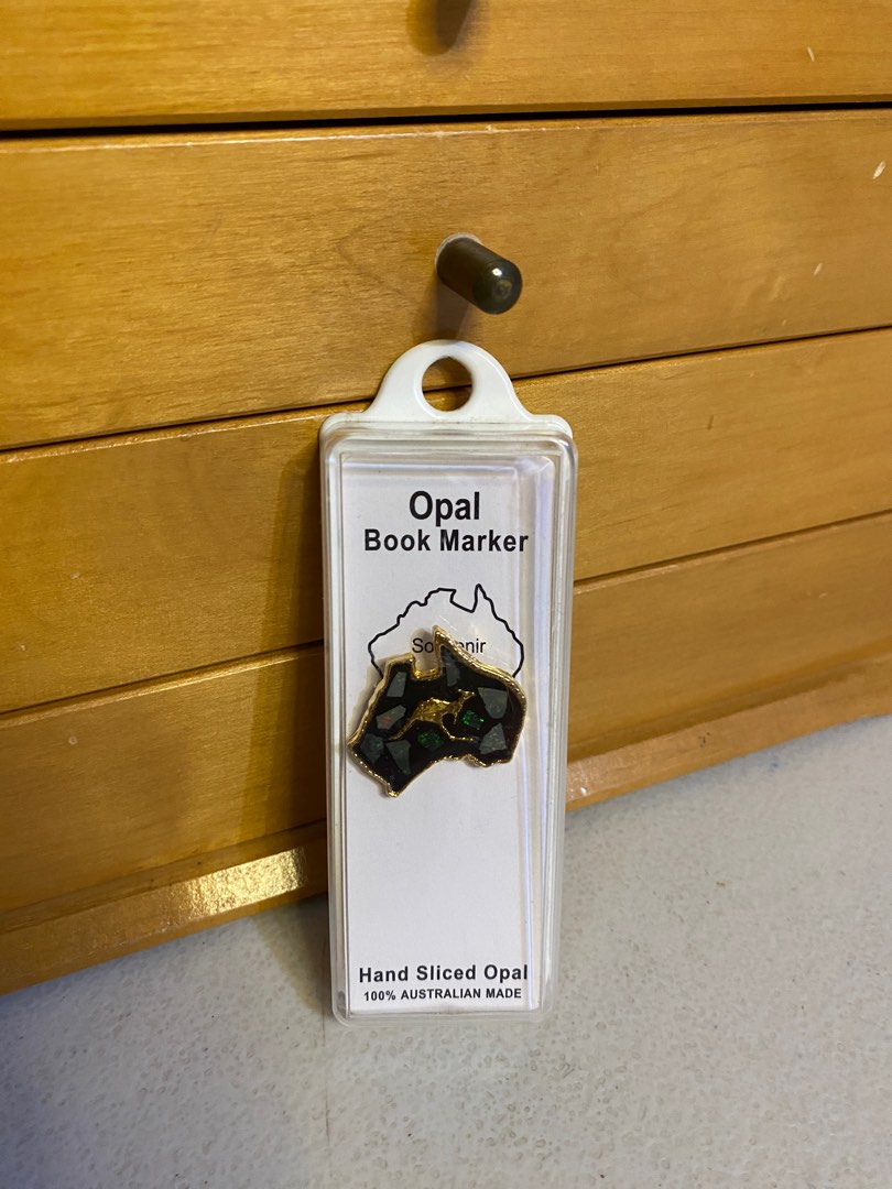 AUSTRALIA OPAL BOOK MARKER, Luxury, Accessories on Carousell