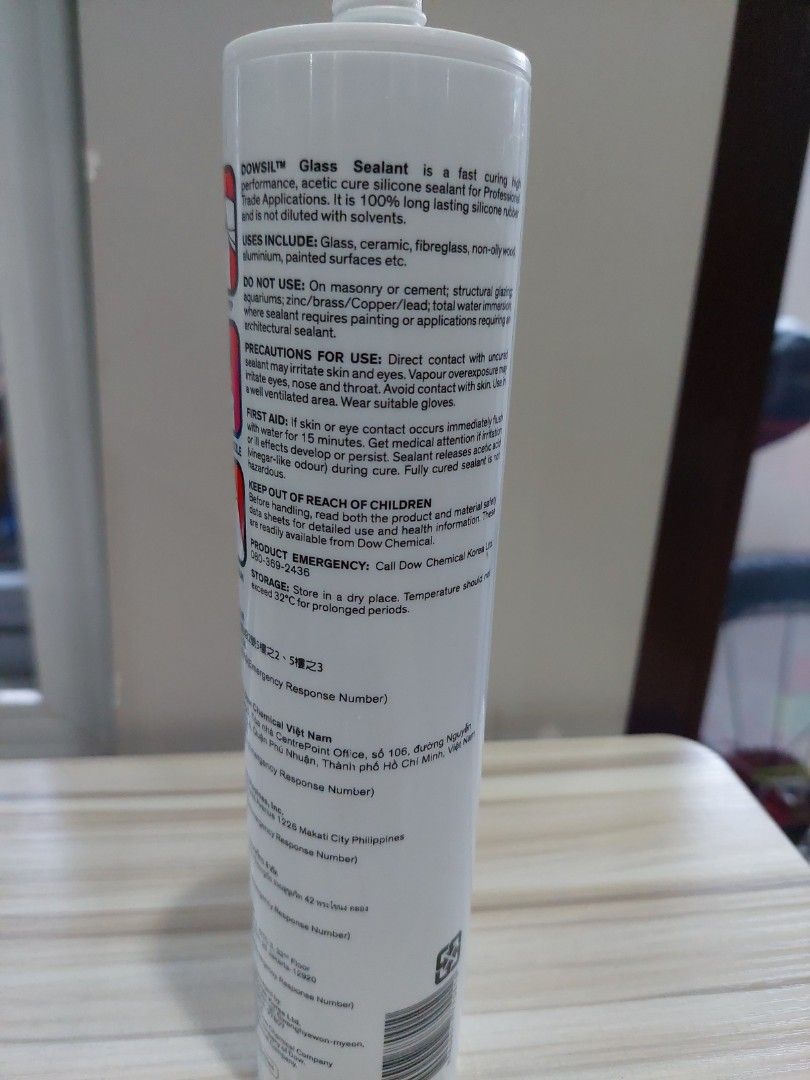 Authentic Dowsil Silicone Sealant, Commercial & Industrial ...