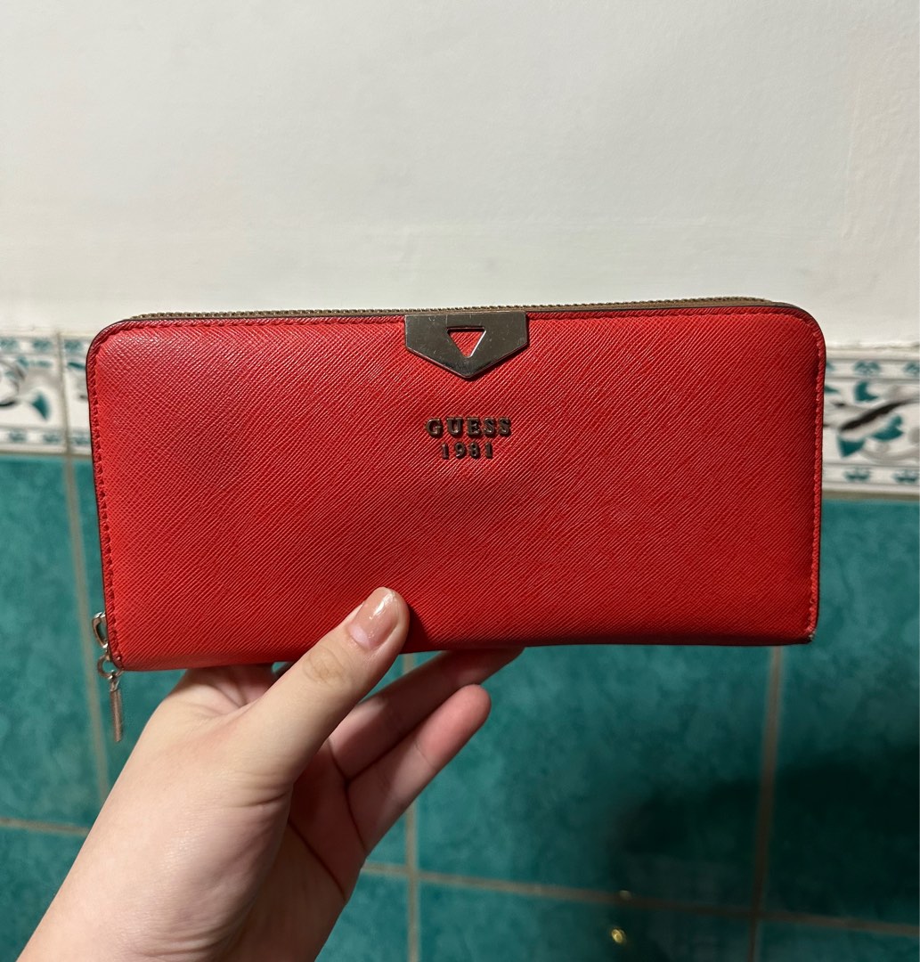 Authentic Guess Wallet, Women's Fashion, Bags & Wallets, Wallets & Card ...