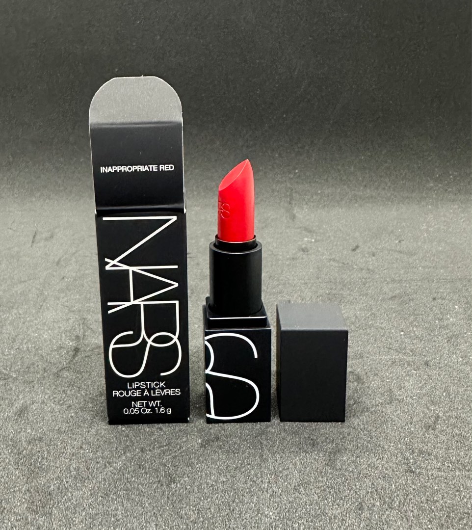 Authentic Nars Lipstick Inappropriate Red, Beauty & Personal Care, Face ...