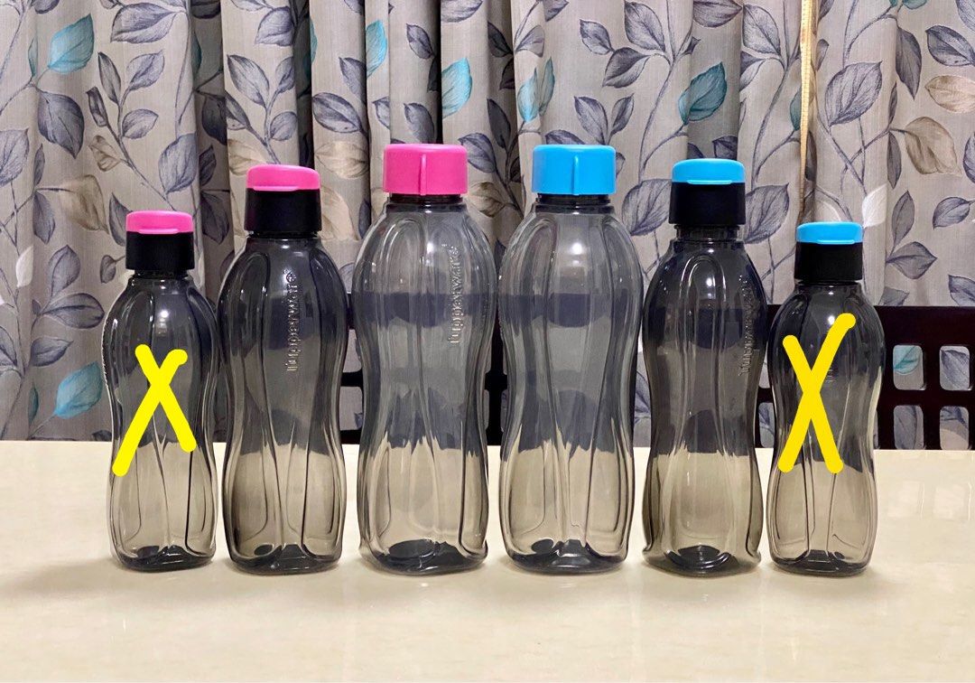 Authentic Tupperware Water bottles/ refrigerator/ school bottle/ office ...