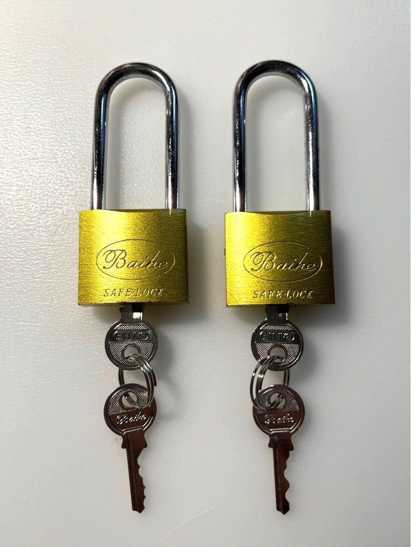 Baihe Padlock, Furniture & Home Living, Security & Locks, Locks, Doors ...