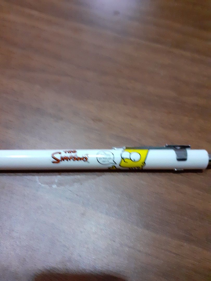 Bart simpson pen dan pensil mekanik, nos, Buku & Alat Tulis, Alat Tulis ...