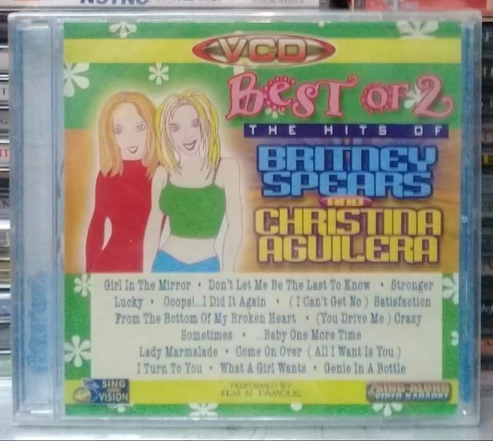 Best of 2 Karaoke Videoke Video CD The Hits of Britney Spears and ...