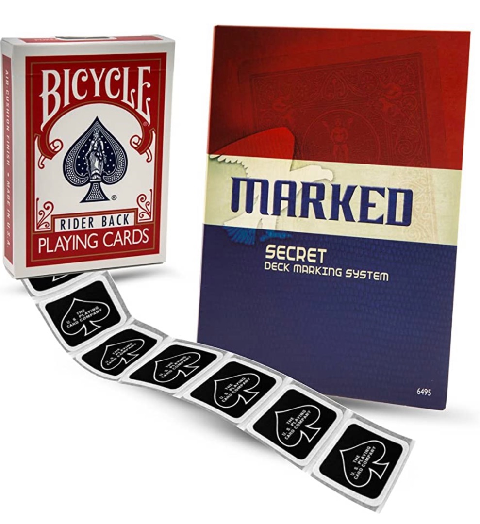 Bicycle marked deck - secret marking kit, Hobbies & Toys, Toys & Games on Carousell