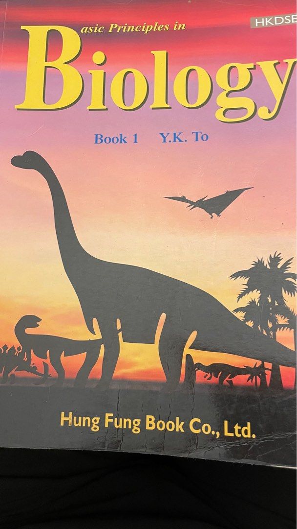 Biology basic principles book 1 HKDSE, 興趣及遊戲, 書本 & 文具, 教科書 - Carousell