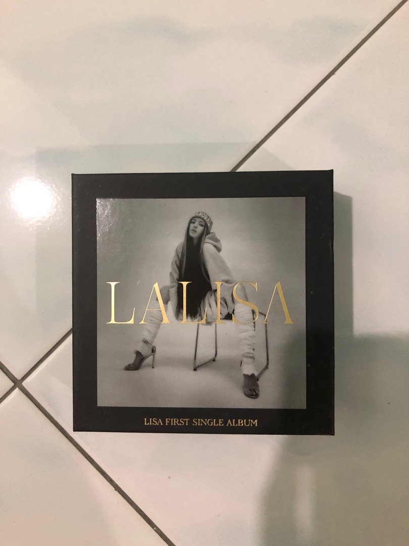 Blackpink Lisa First Single Album Lalisa Kit Album, Hobbies & Toys ...