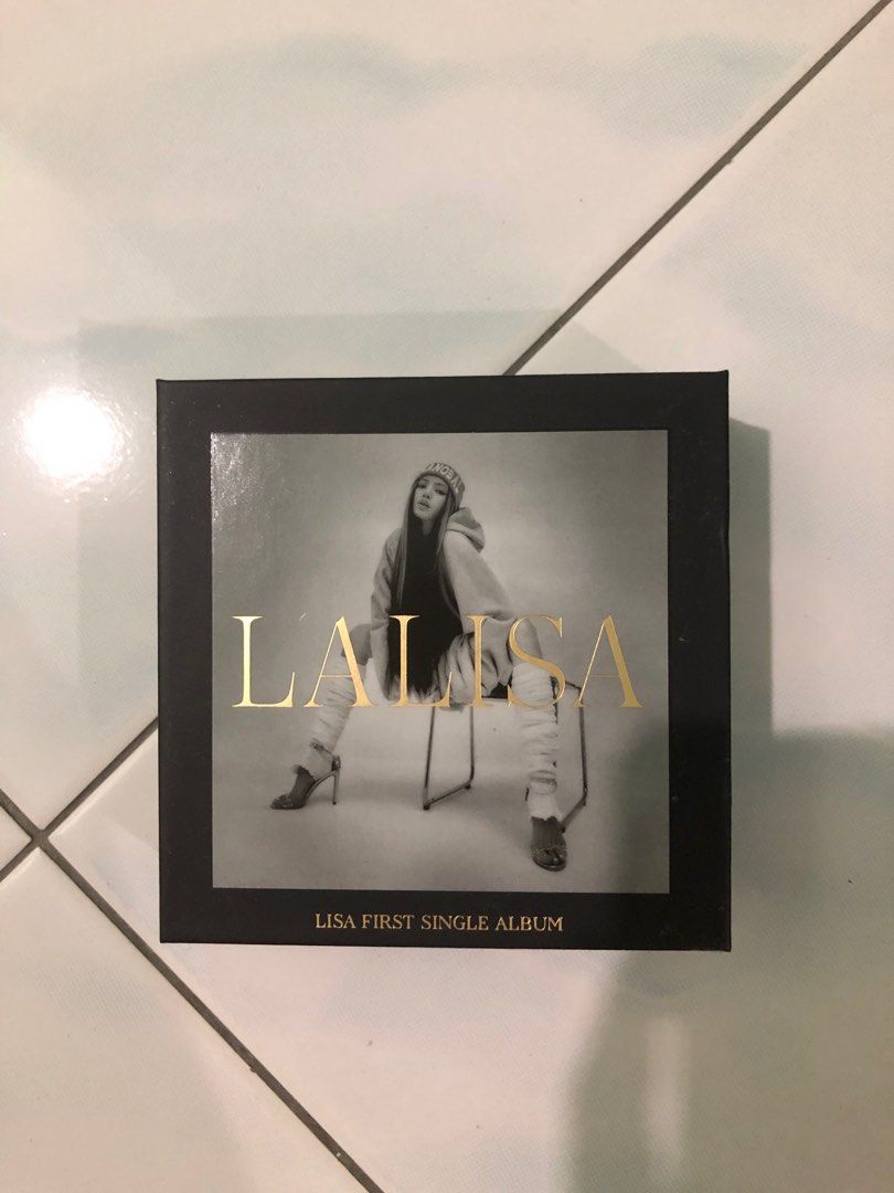 Blackpink Lisa First Single Album Lalisa Kit Album, Hobbies & Toys ...