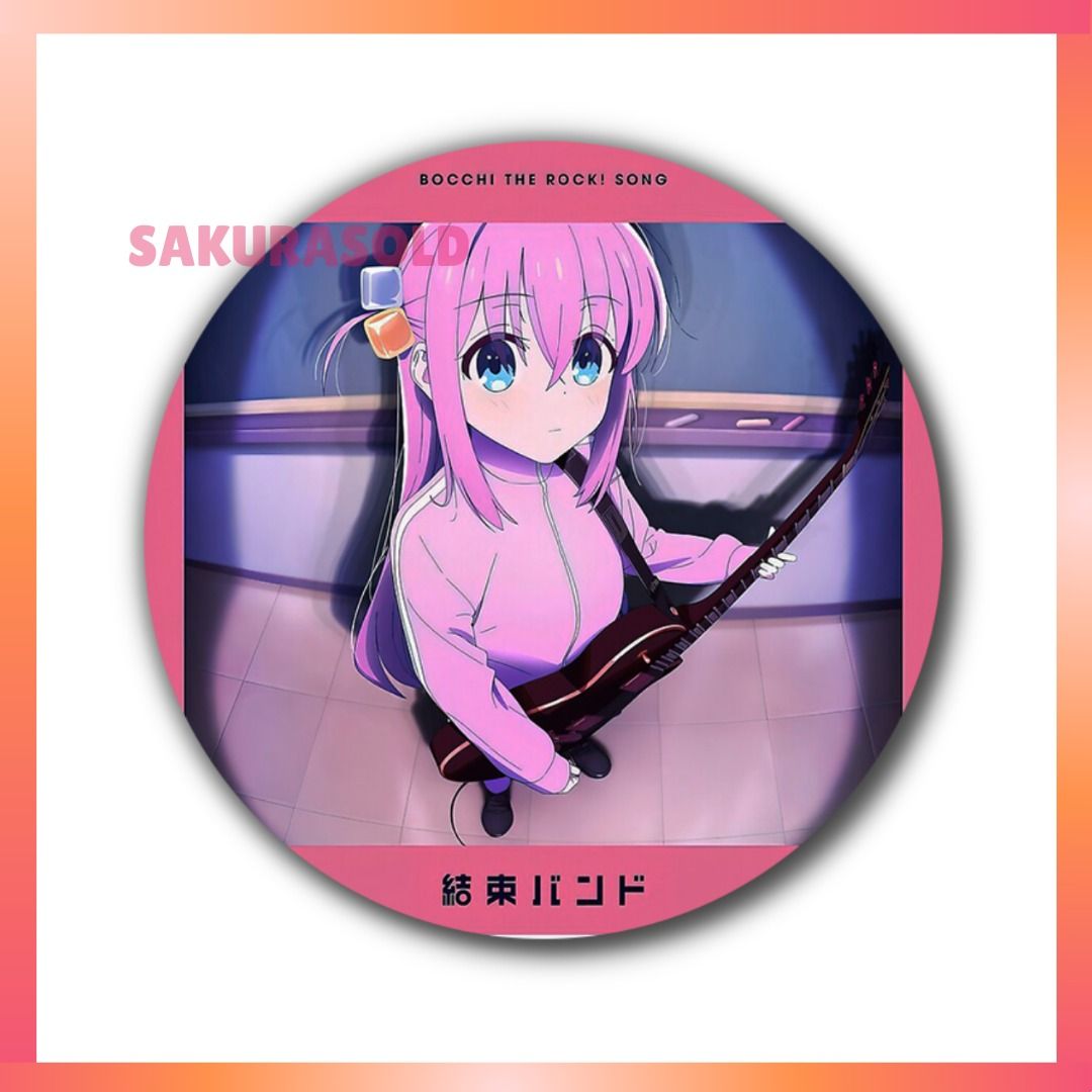 Bocchi The Rock 58mm Pin Badge Bocchi Pin Badge Bocchi The Rock Badge ...