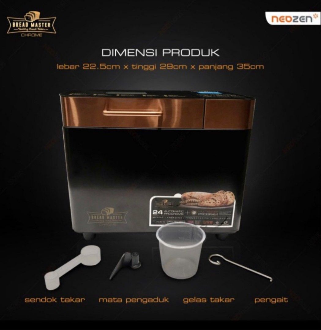 Bread Master - Pembuat Roti Otomatis, Kitchen & Appliances di Carousell