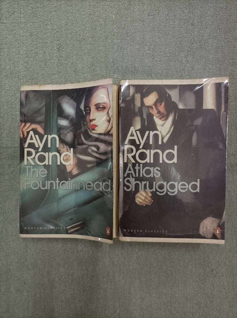 (Bundle/Set) The Fountainhead / Atlas Shrugged (Ayn Rand), Hobbies & Toys, Books & Magazines ...