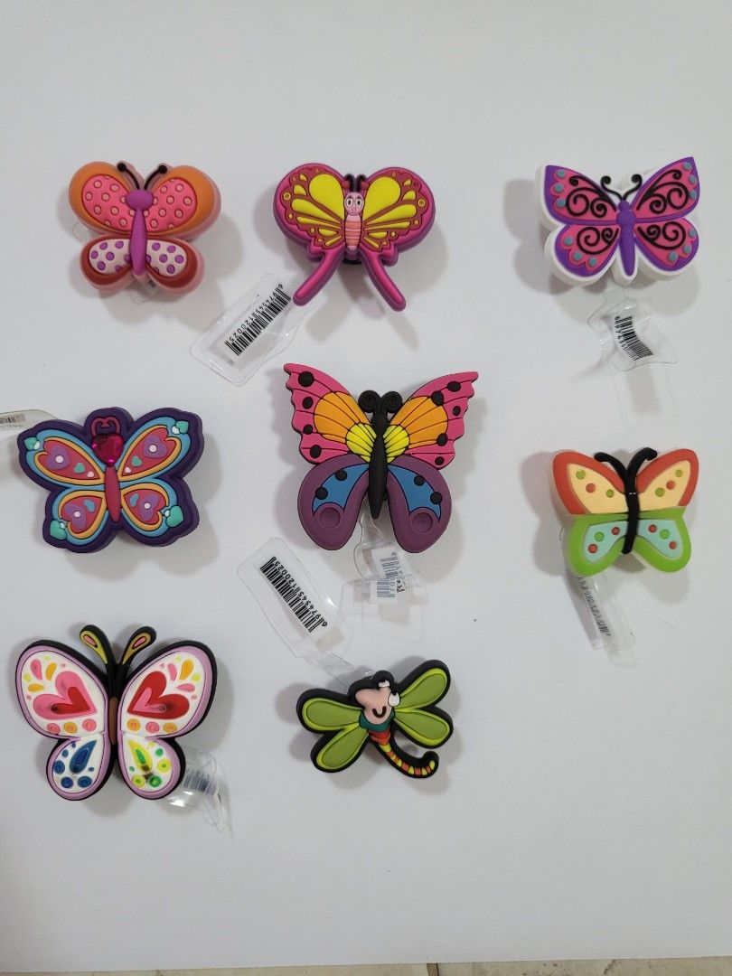 Butterfly jibbitz, Men's Fashion, Footwear, Shoe inserts & accessories ...