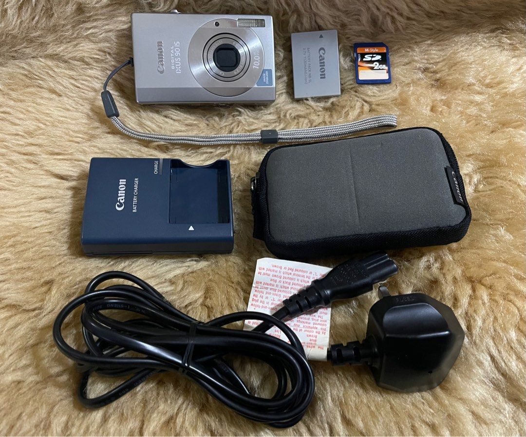 Canon IXUS 90 IS Digital Camera, Photography, Cameras on Carousell