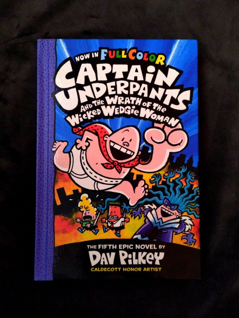 Captain Underpants Full Color - 5th epic novel by Dav Pilkey, Hobbies ...