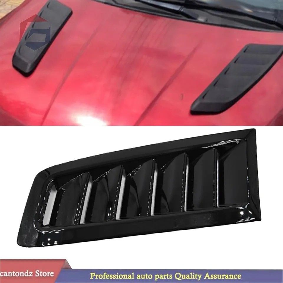 Car Front Engine Hood Bonnet Vent Hood Air Outlet Universal, Car ...