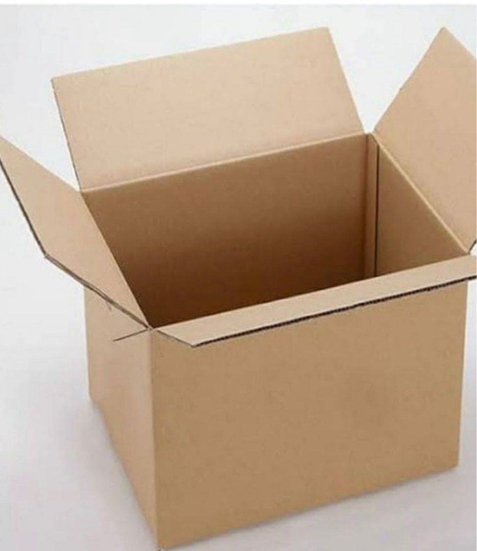 Carton Box - used once, Furniture & Home Living, Home Improvement ...