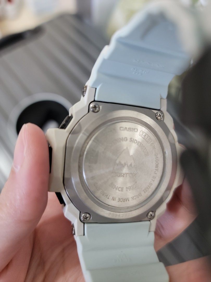 Casio G-Shock Burton Solar Watch - 3410 (Water Resist), 名牌, 手錶 - Carousell