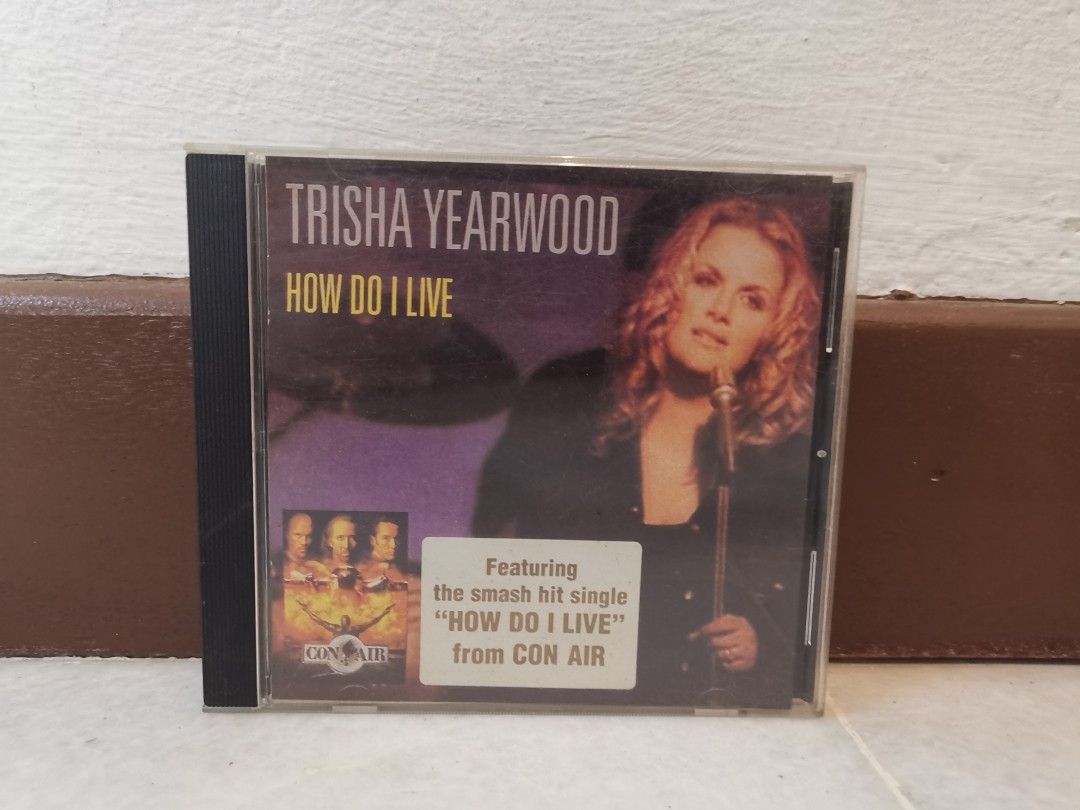 (CD) TRISYA YEARWOOD How Do I Live (Single), Hobbies & Toys, Music ...