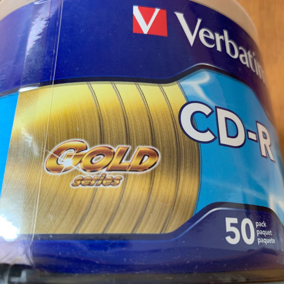 CD-R Verbatim Gold Series 50 pack 700 MB 52x Speed 80 min, Computers ...