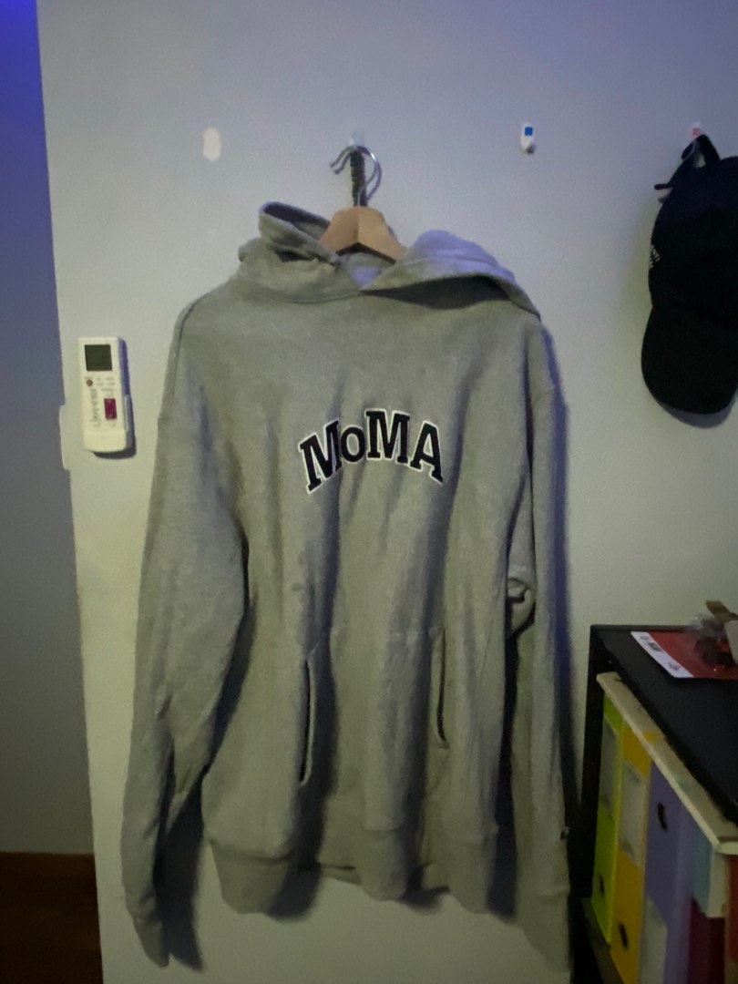 Champion MoMa Hoodie, Men's Fashion, Tops & Sets, Hoodies on Carousell