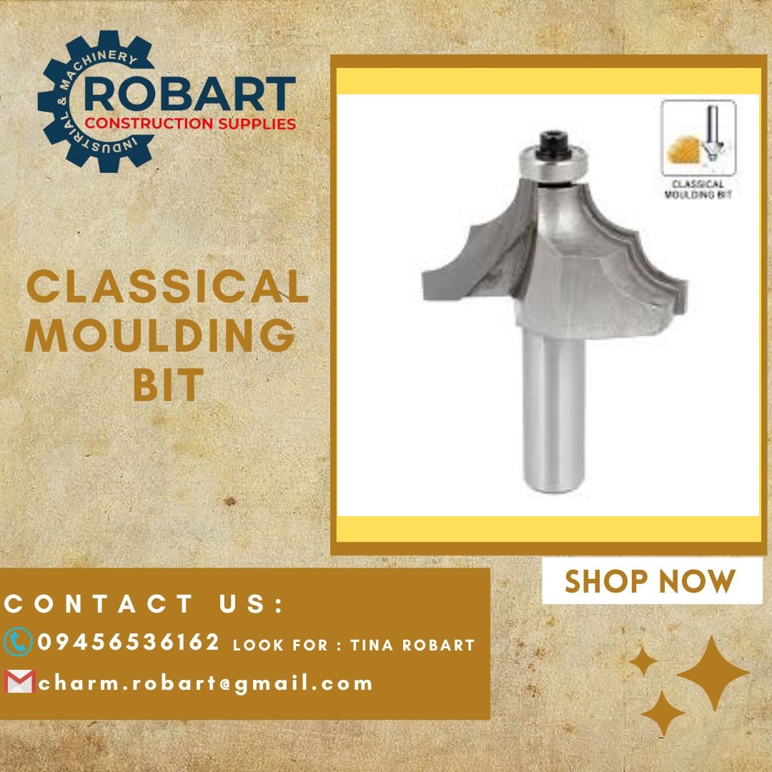 CLASSICAL MOULDING BIT, Commercial & Industrial, Construction Tools ...