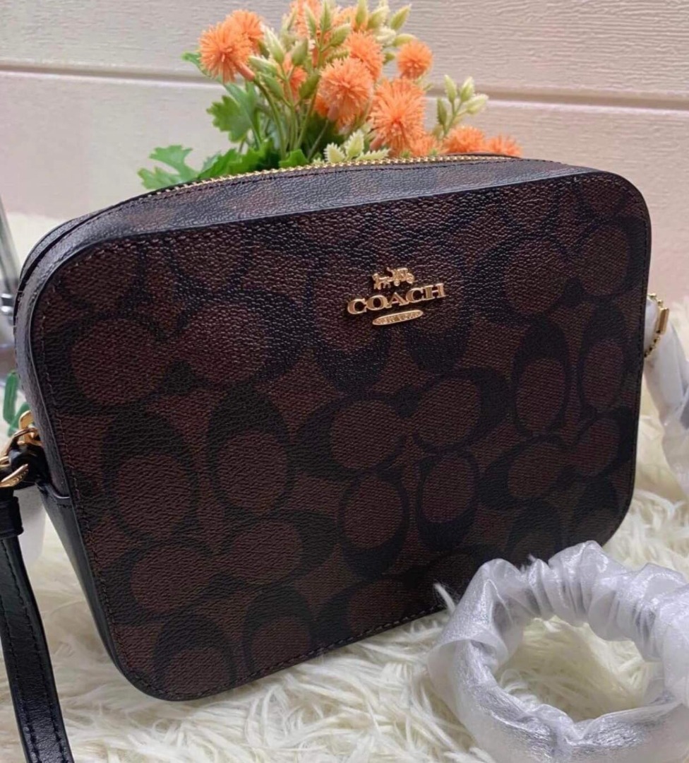 Coach Mini Camera Bag In Signature Canvas (REPRICED!), Luxury, Bags ...