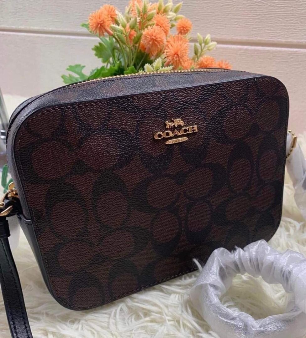 Coach Mini Camera Bag In Signature Canvas (REPRICED!), Luxury, Bags ...