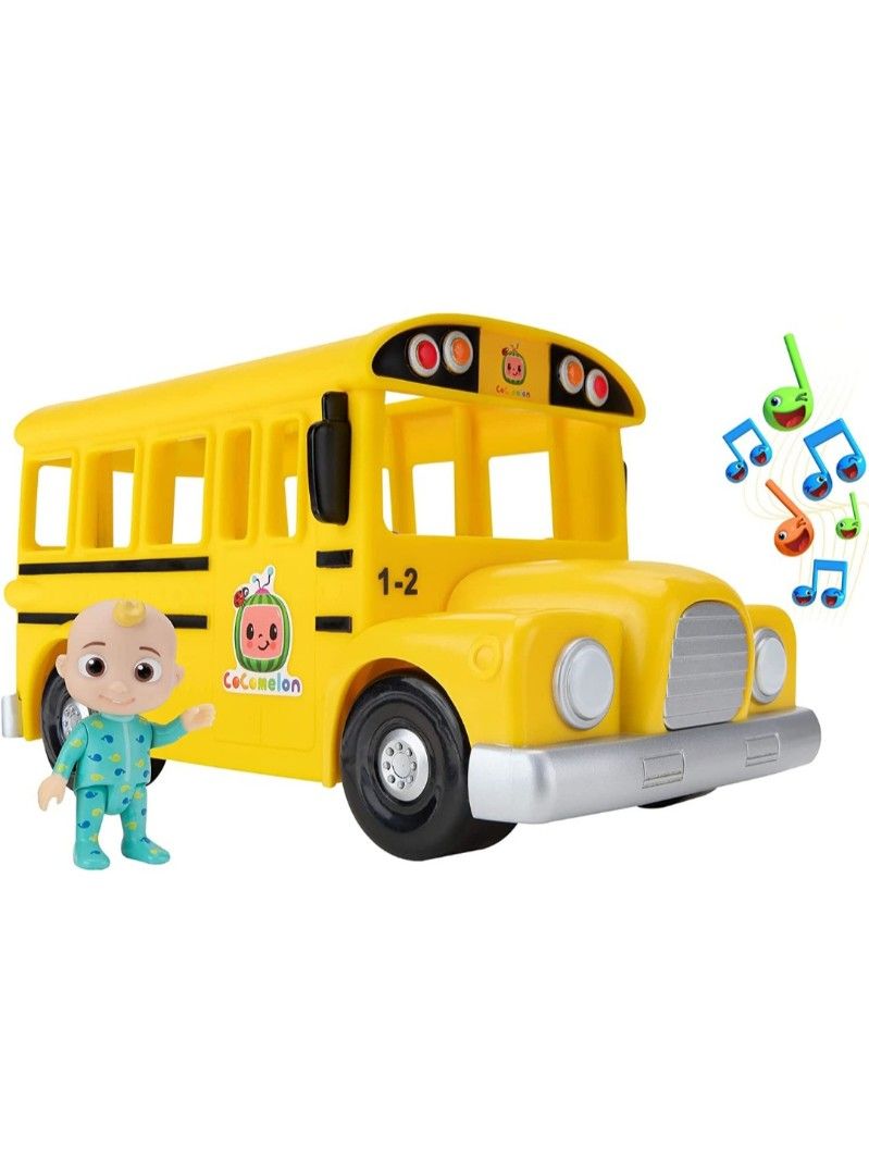 Cocomelon JJ musical Bus, Hobbies & Toys, Toys & Games on Carousell
