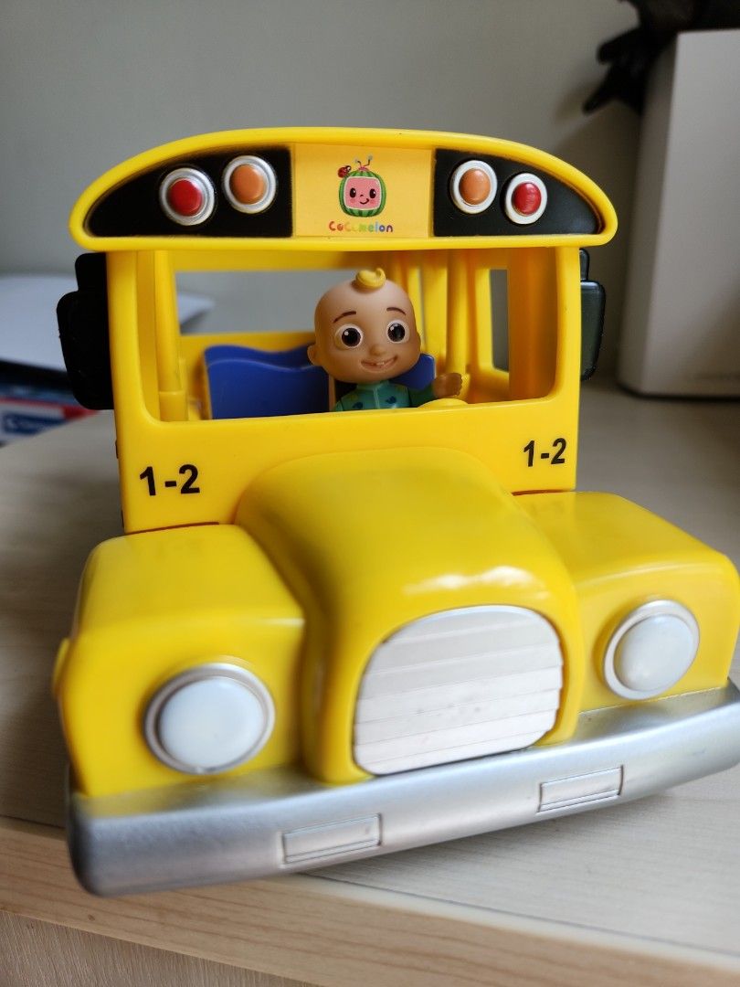 Cocomelon JJ musical Bus, Hobbies & Toys, Toys & Games on Carousell