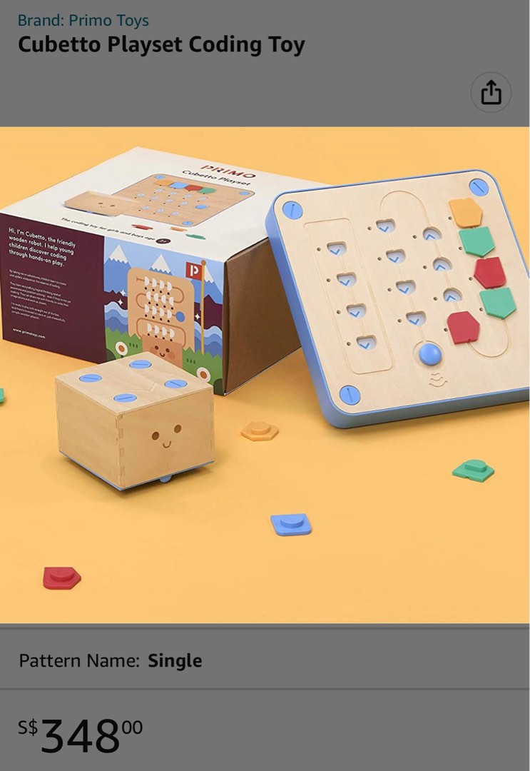 Coding robot game / Montessori coding game, Hobbies & Toys, Toys ...