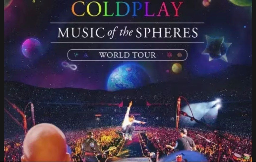 Coldplay Music of Spheres Ticket - 19th Nov 23 - Perth,Aus, Tickets ...
