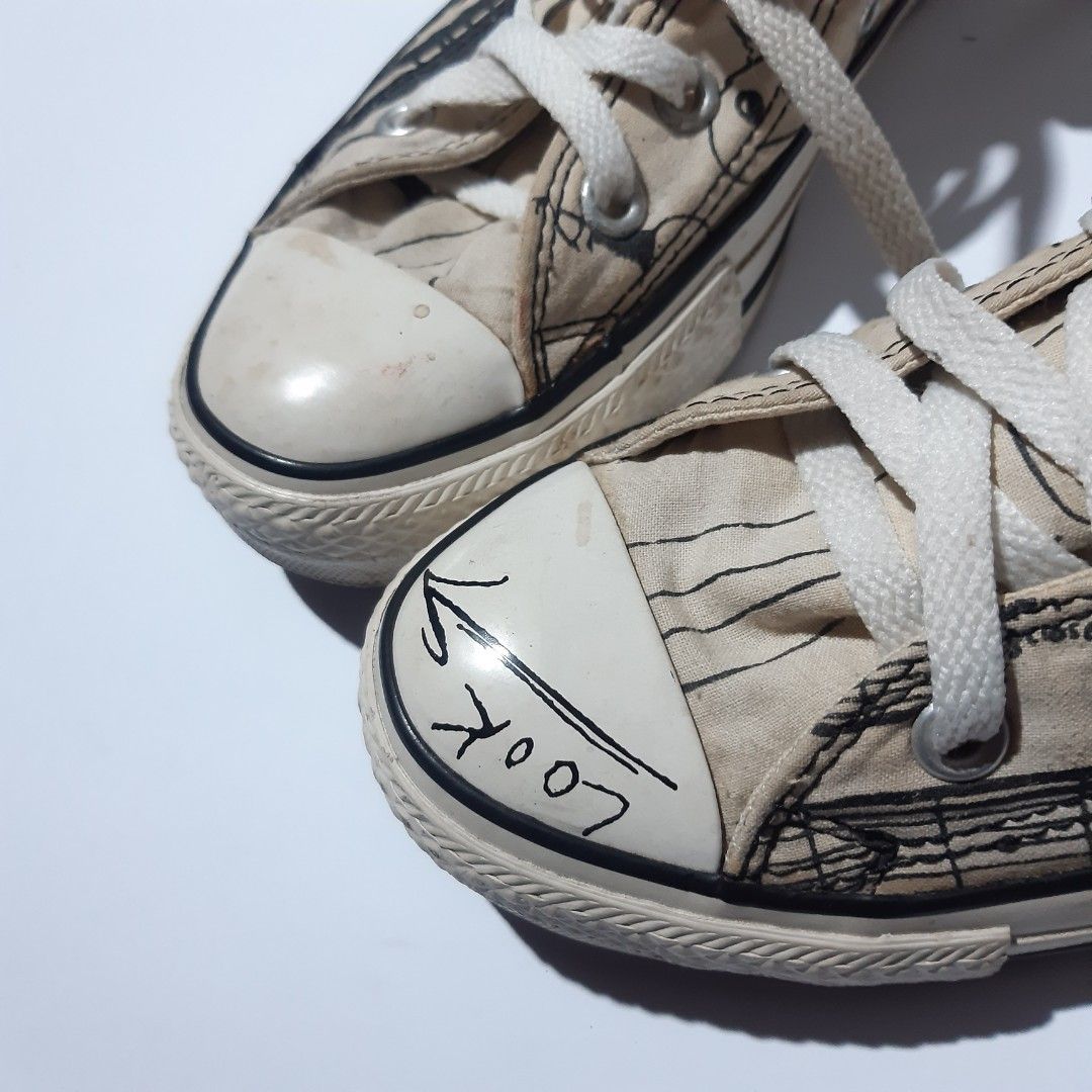 Converse x Kurt Cobain Edition High on Carousell