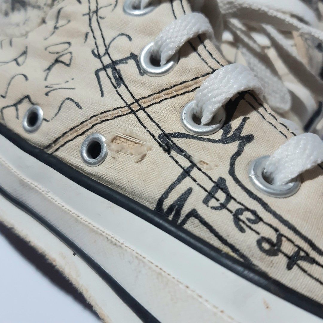 Converse x Kurt Cobain Edition High on Carousell